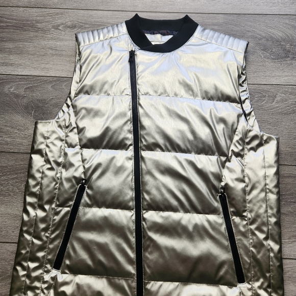 Calvin Klein | Jackets & Coats | Calvin Klein Mens Silver Puffer Jacket ...